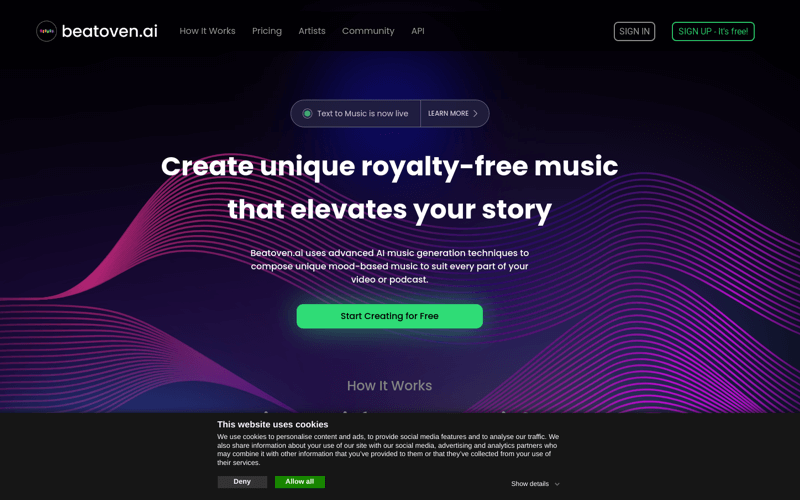 Musicfy: AI Voice Song Generator para criar covers - AI Tool Selection
