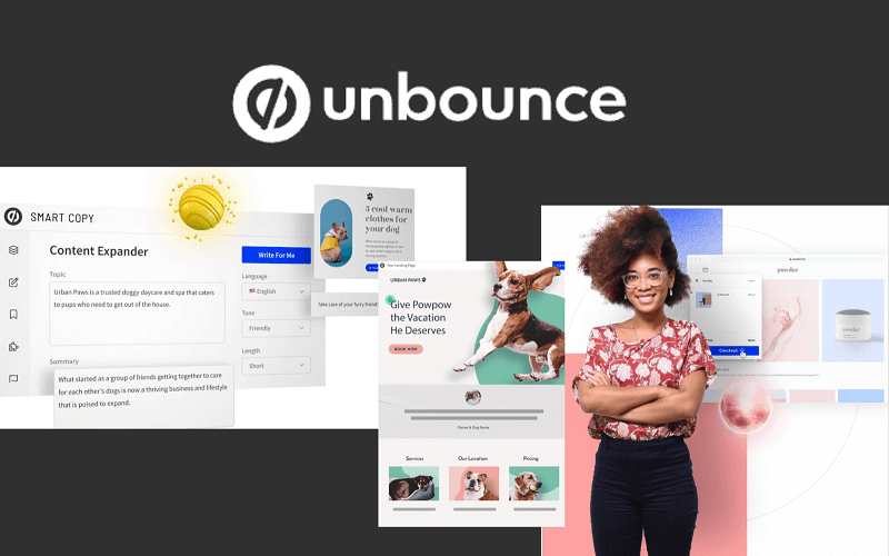 Unbounce: The Best Landing Page Builder - AI Tool Selection
