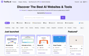 TopAI.tools：领先的人工智能工具目录和搜索引擎 - AI Tool Selection
