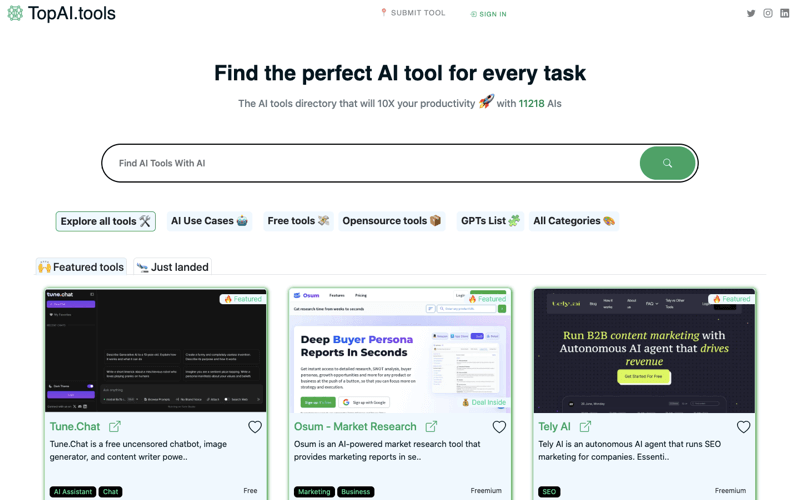 Toolify.ai: The Largest AI Tools Directory and GPT Store Apps - AI Tool ...