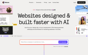 Relume: Design and Bulid Websites Faster with AI - AI Tool Selection