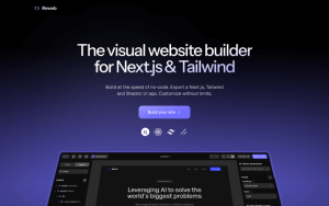 Reweb: Visual Website Builder for Next.js & Tailwind - AI Tool Selection