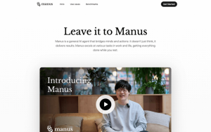 Manus: Un agente AI generale che collega menti e azioni - AI Tool Selection