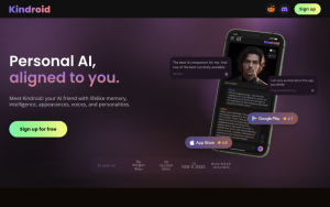 Kindroid: A Highly Customizable AI Companion App - AI Tool Selection